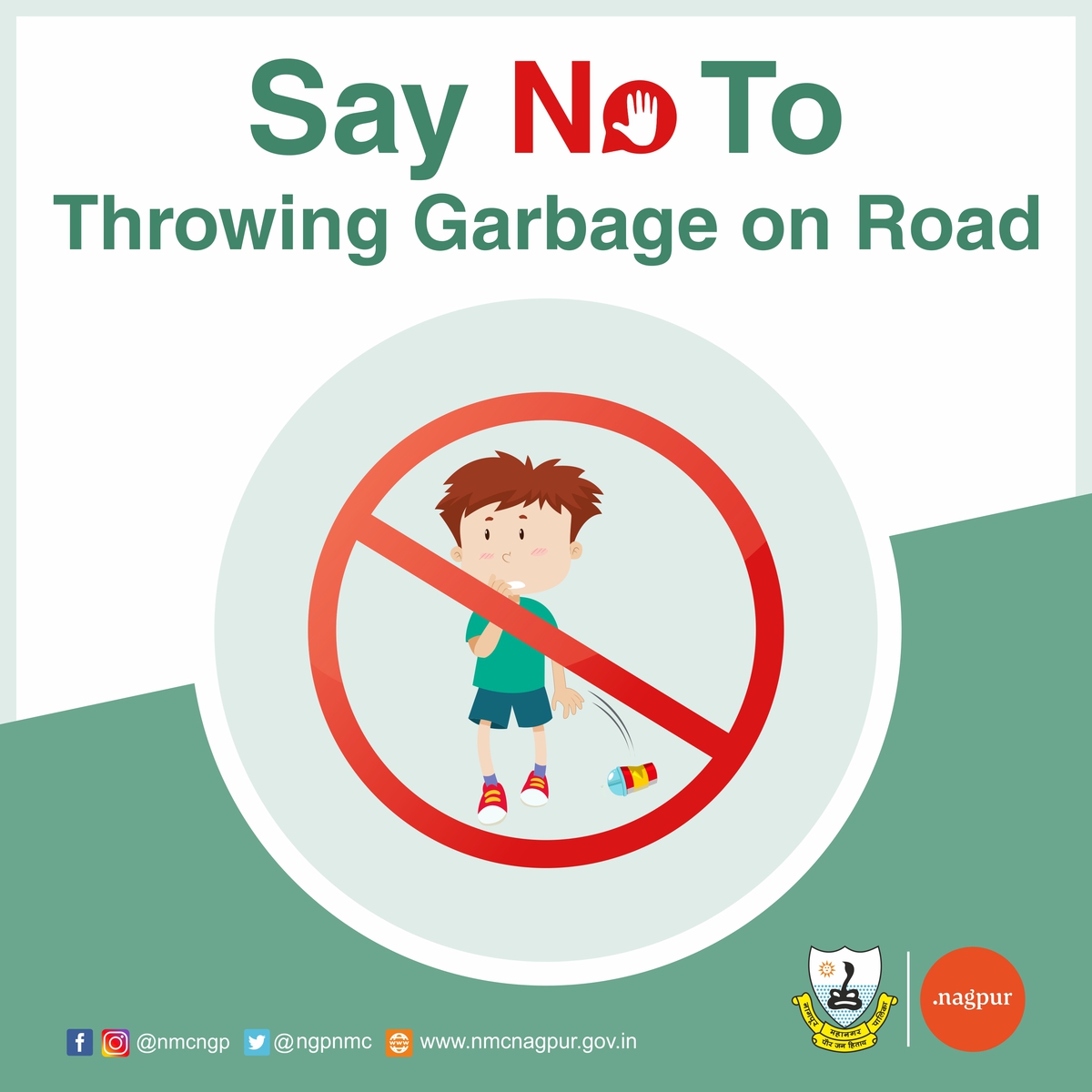Throwing Garbage On Road