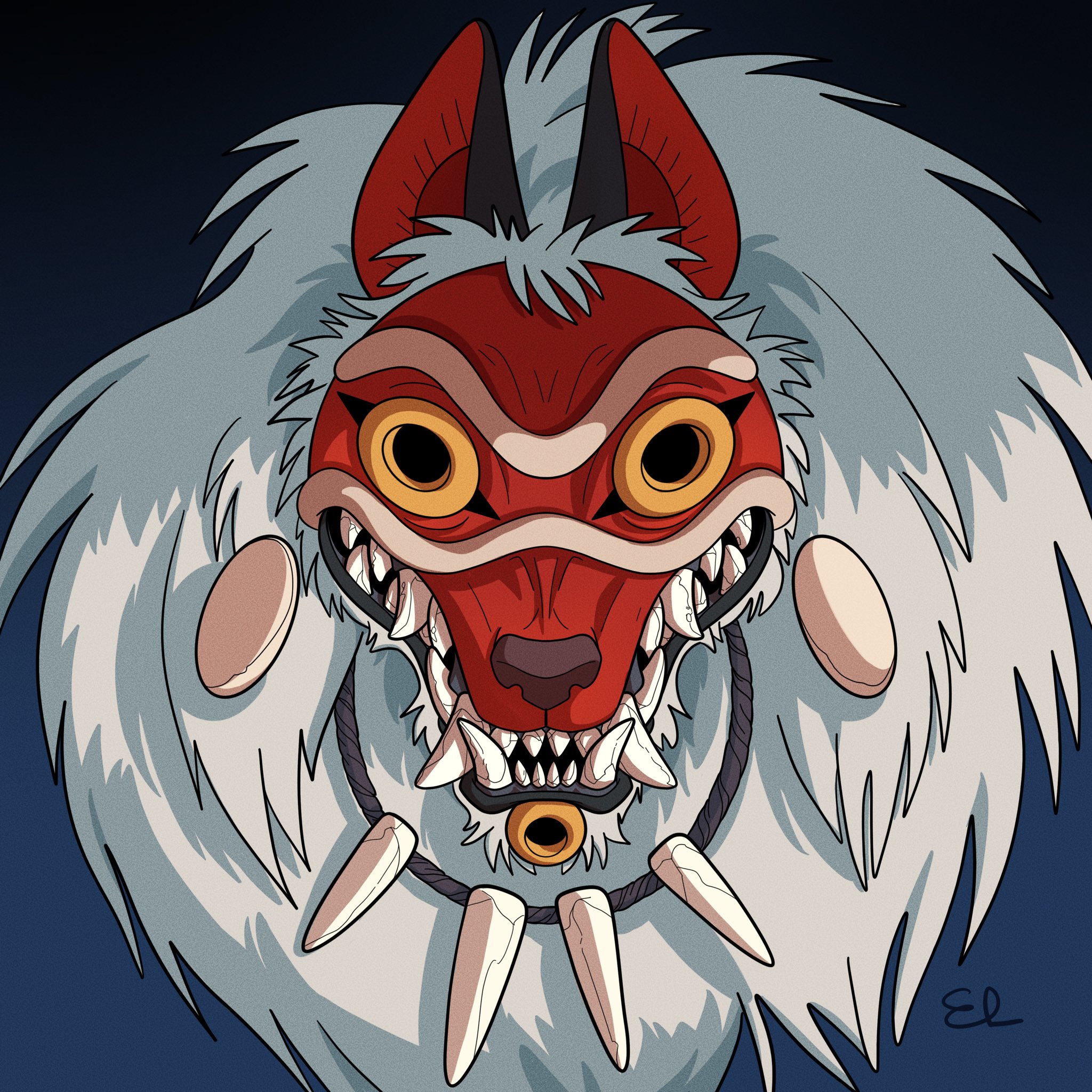 Princess Mononoke San Mask