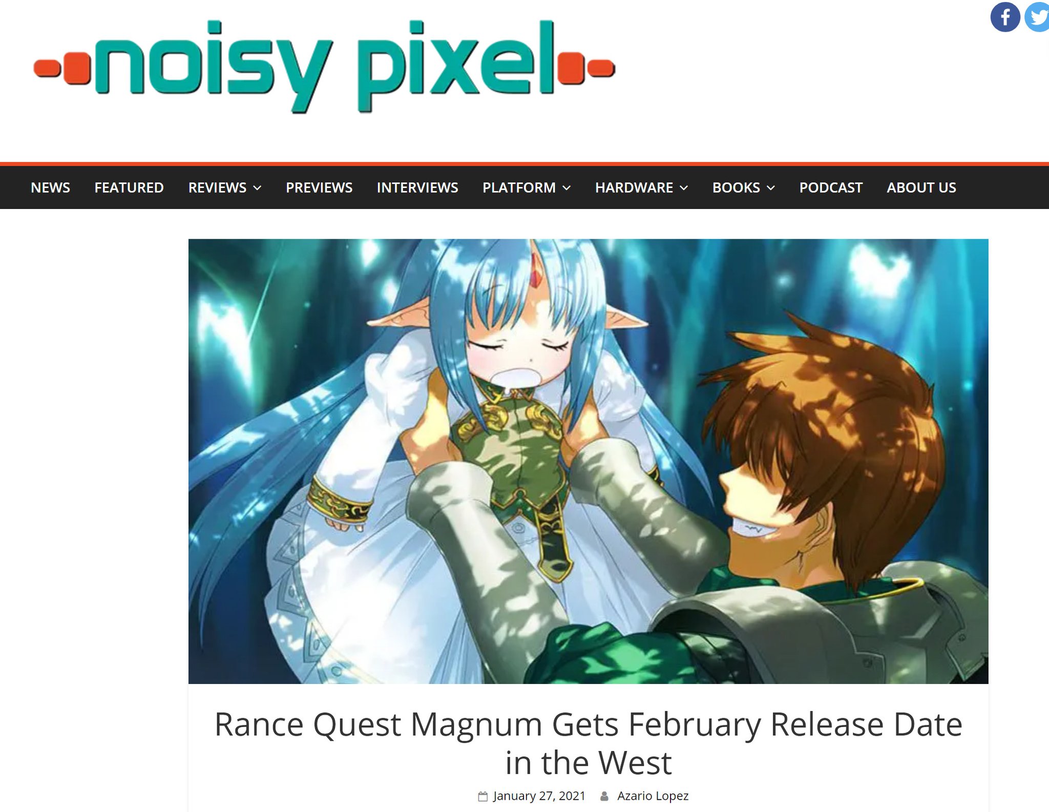 ＜レイフォース＞ on Twitter: "https://t.co/teMO9eQOkQ おいおい、エロゲの「ランスクエスト・マグナム」英語版発売されるんかい。 メジャーなプラットフォームで ...