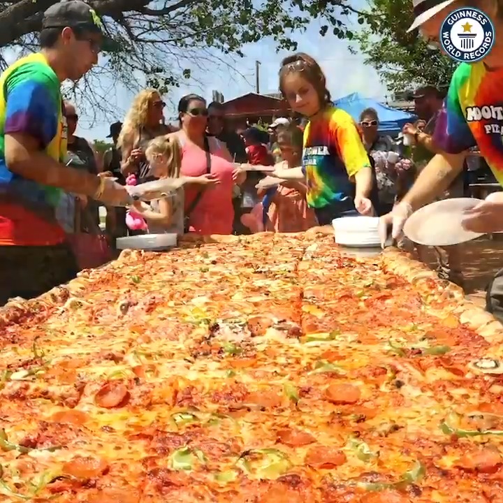 Biggest Pizza In The World Guinness World Records