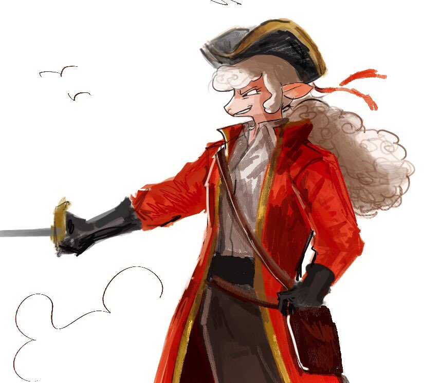 「Captain Puffy sketch 」|fuelのイラスト