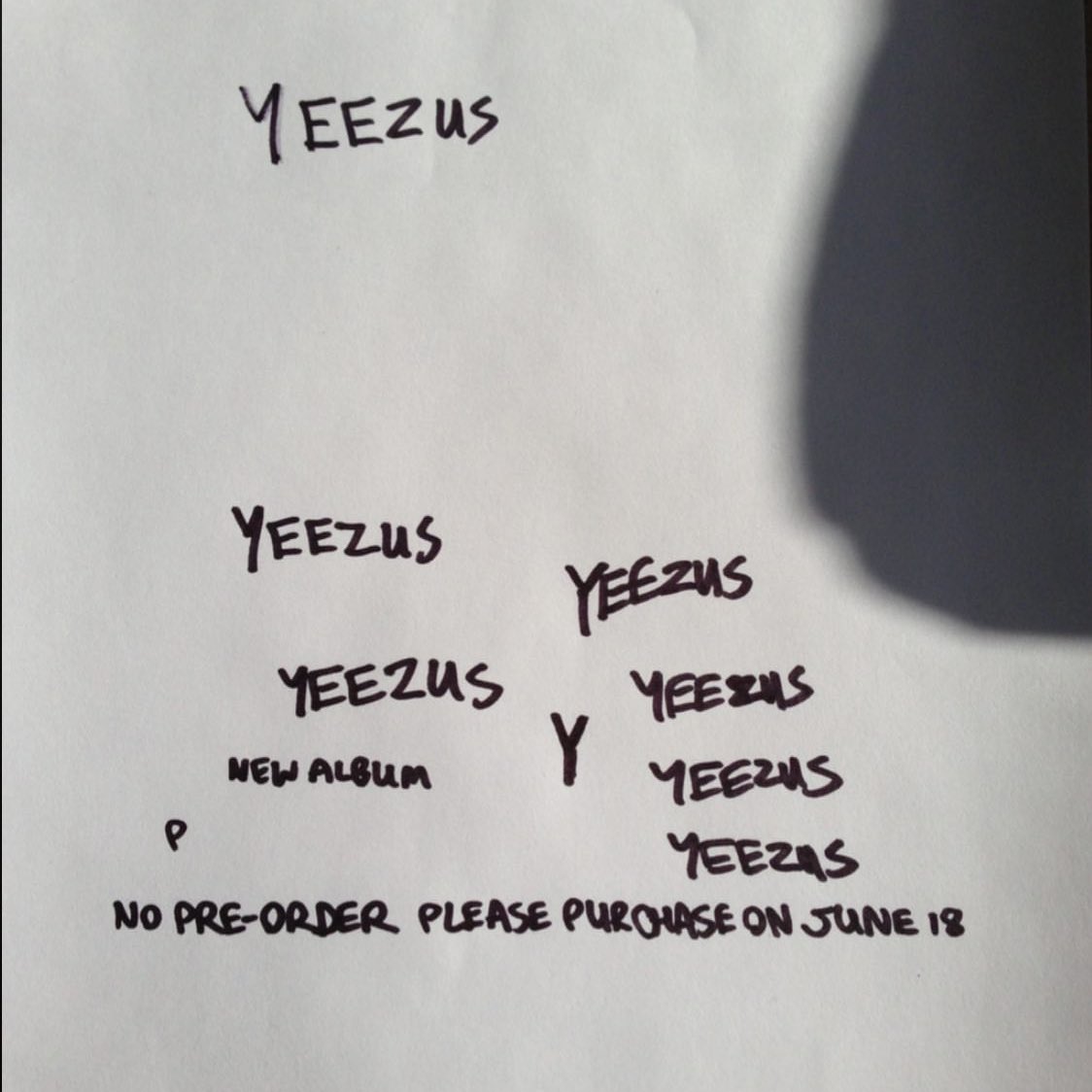 Yeezus Logo Y