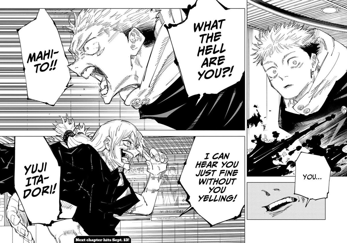 「still one of my favourite jjk pages 」|JUJUTSU KAISEN S2 JULY 6THの漫画