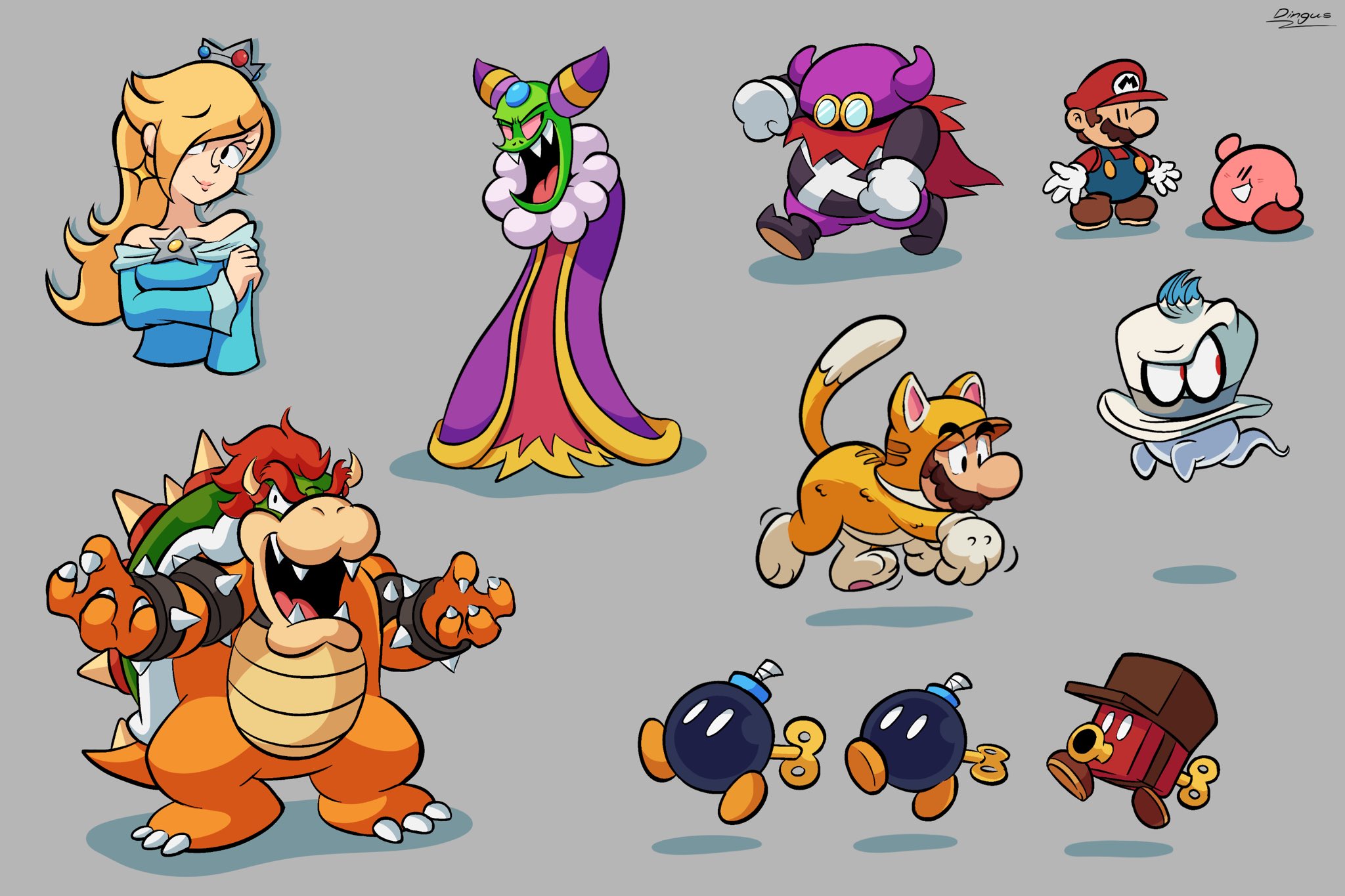 Mario And Luigi Partners In Time Characters