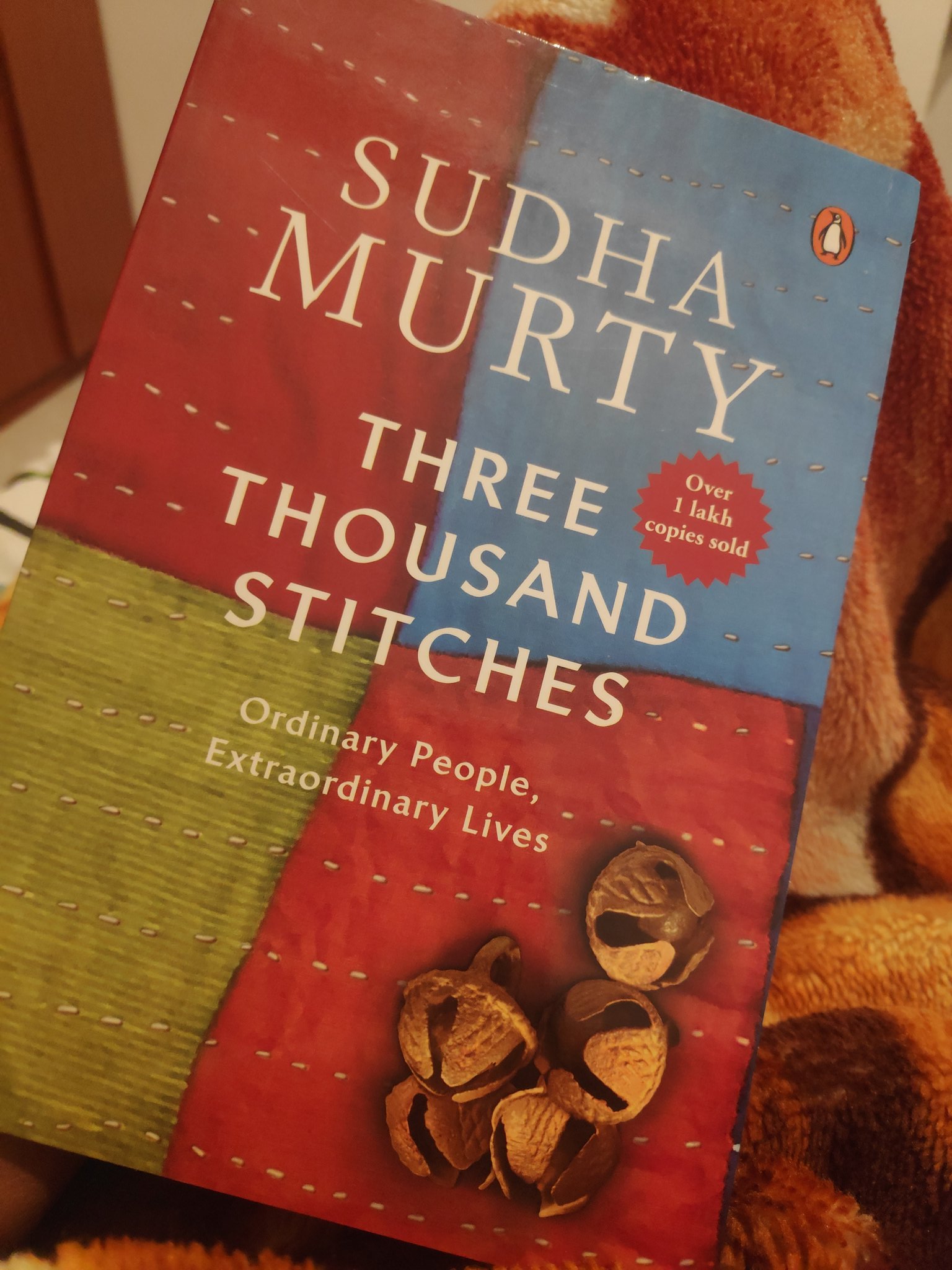 What Is The Book Review Of Three Thousand Stitches By Sudha, 52% OFF