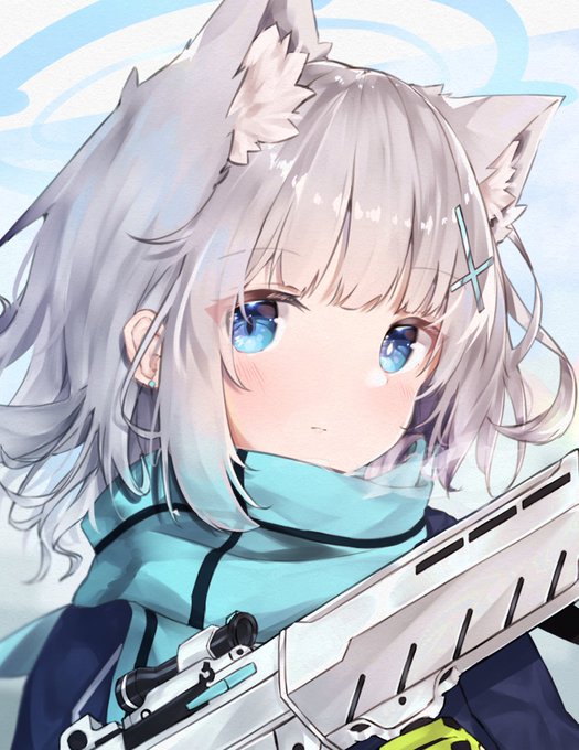 「shiroko (blue archive) 1girl」Fan Art(Oldest)