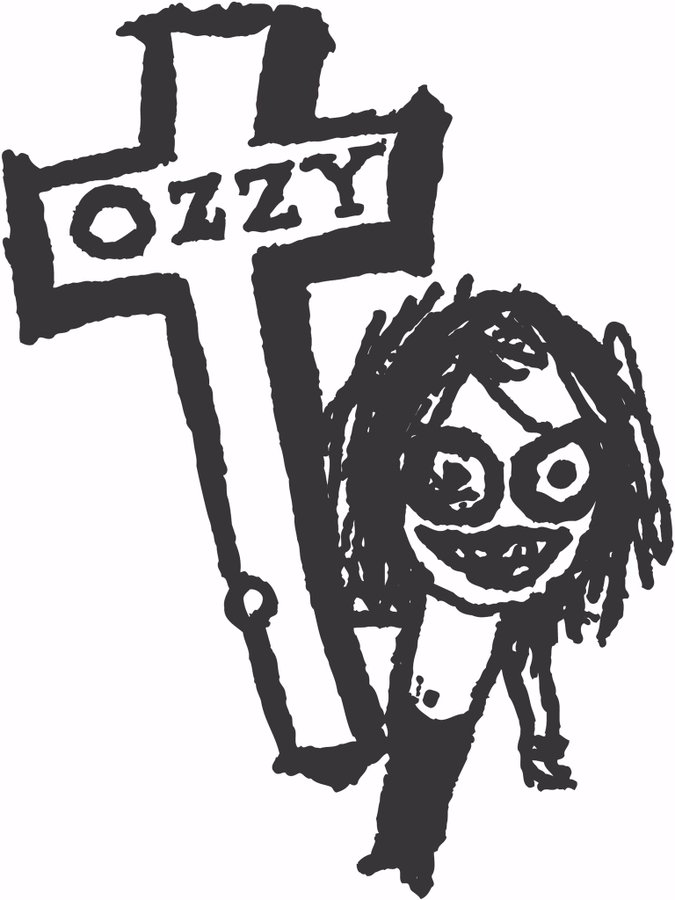 Can anyone help me find the art on this Ozzy CD? (Like an actual ...