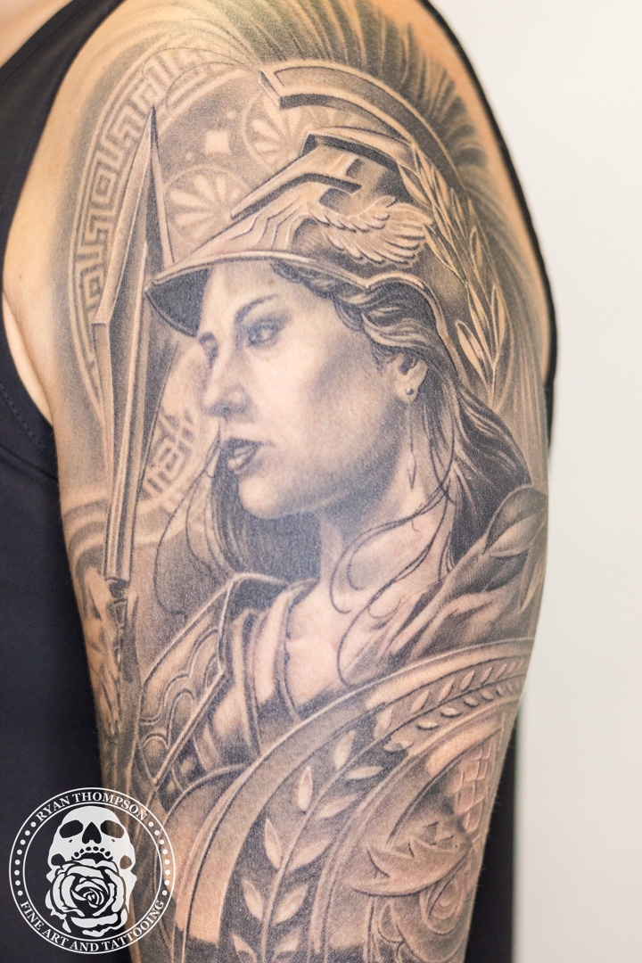 Athena Tattoo Sleeve