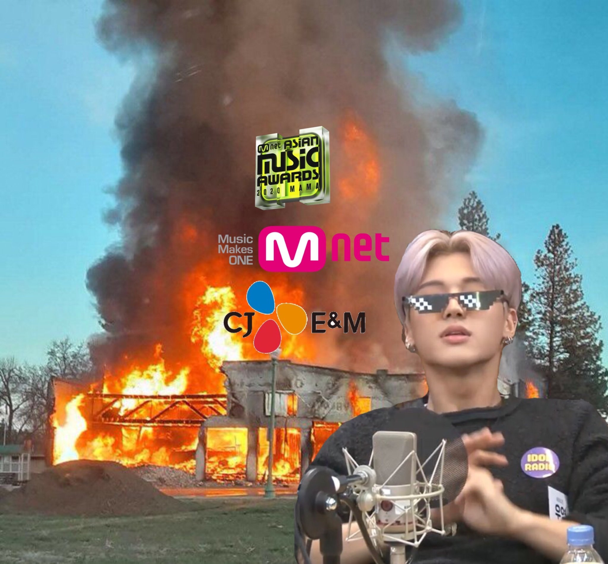 xinjie 🧸 on Twitter: "burning down mnet once again https://t.co/JZPluauhNX" / Twitter