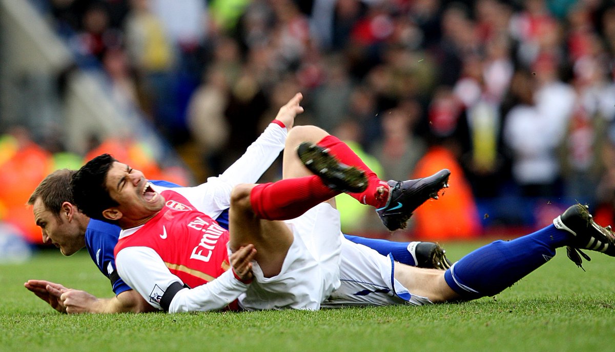 13 years ago this week, Eduardo suffered an appalling leg break against ...