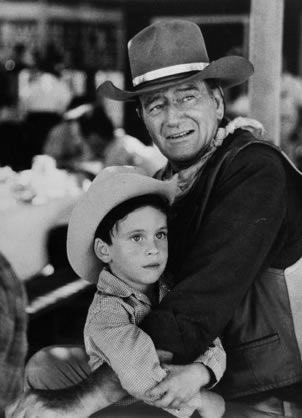 John Wayne And Ethan Wayne