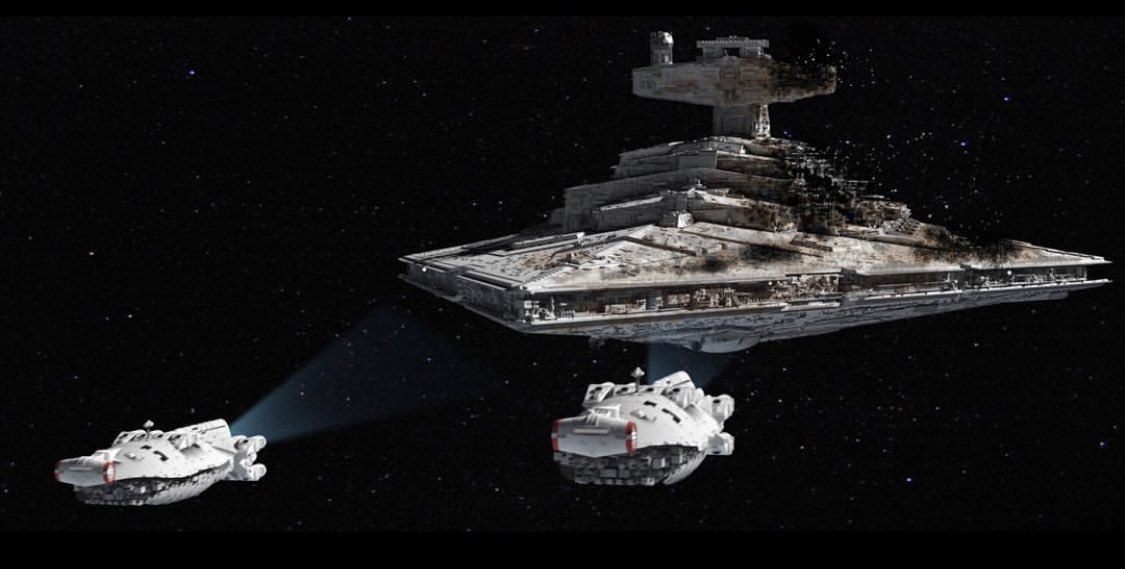 Imperial Space Station Art