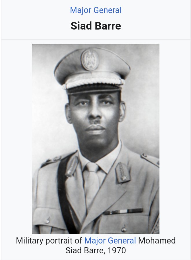 Mohamed Siad Barre