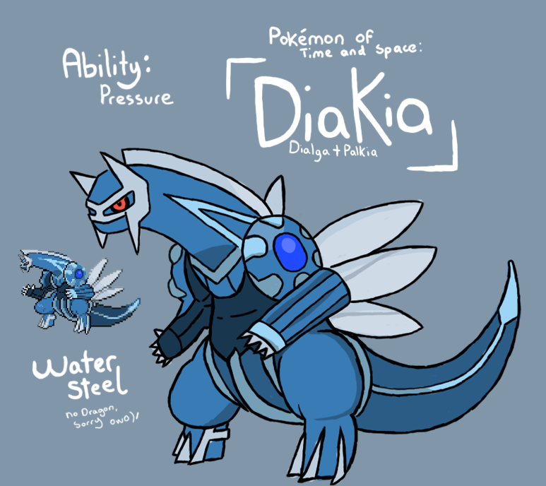 Dialga Palkia Fusion