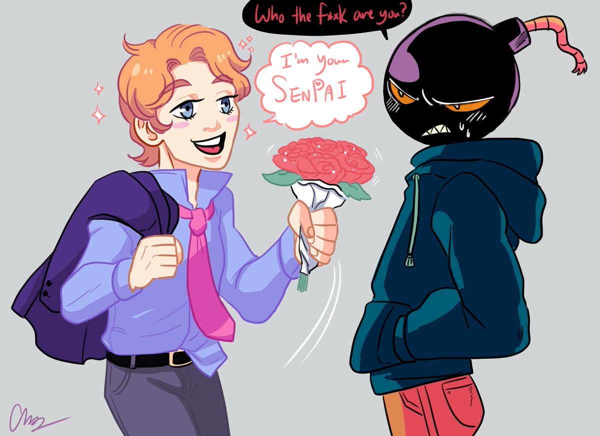 Lemon Demon Senpai Fnf Fanart