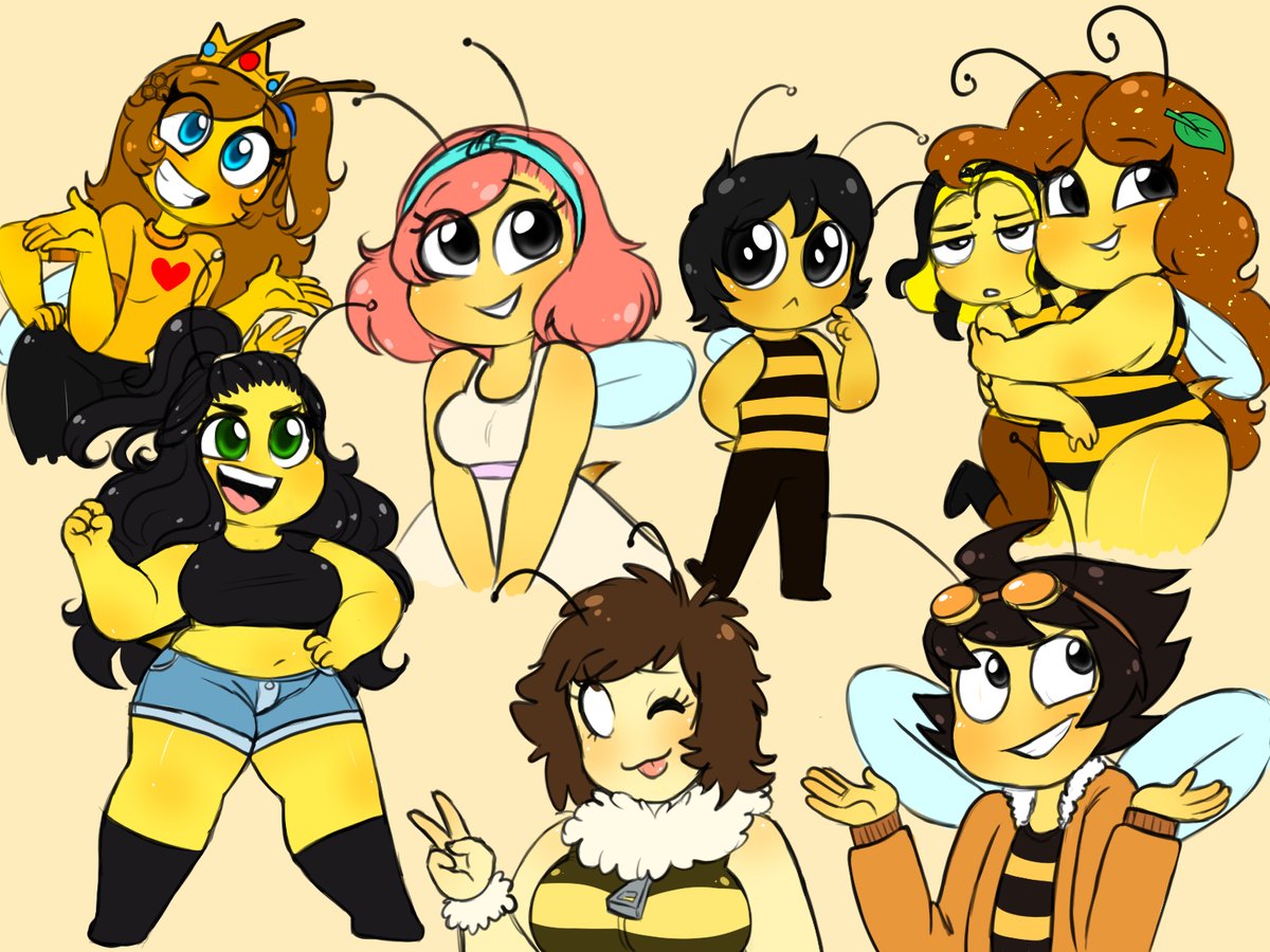 「I drew some of your bees!! :) 」|Benny Beeのイラスト
