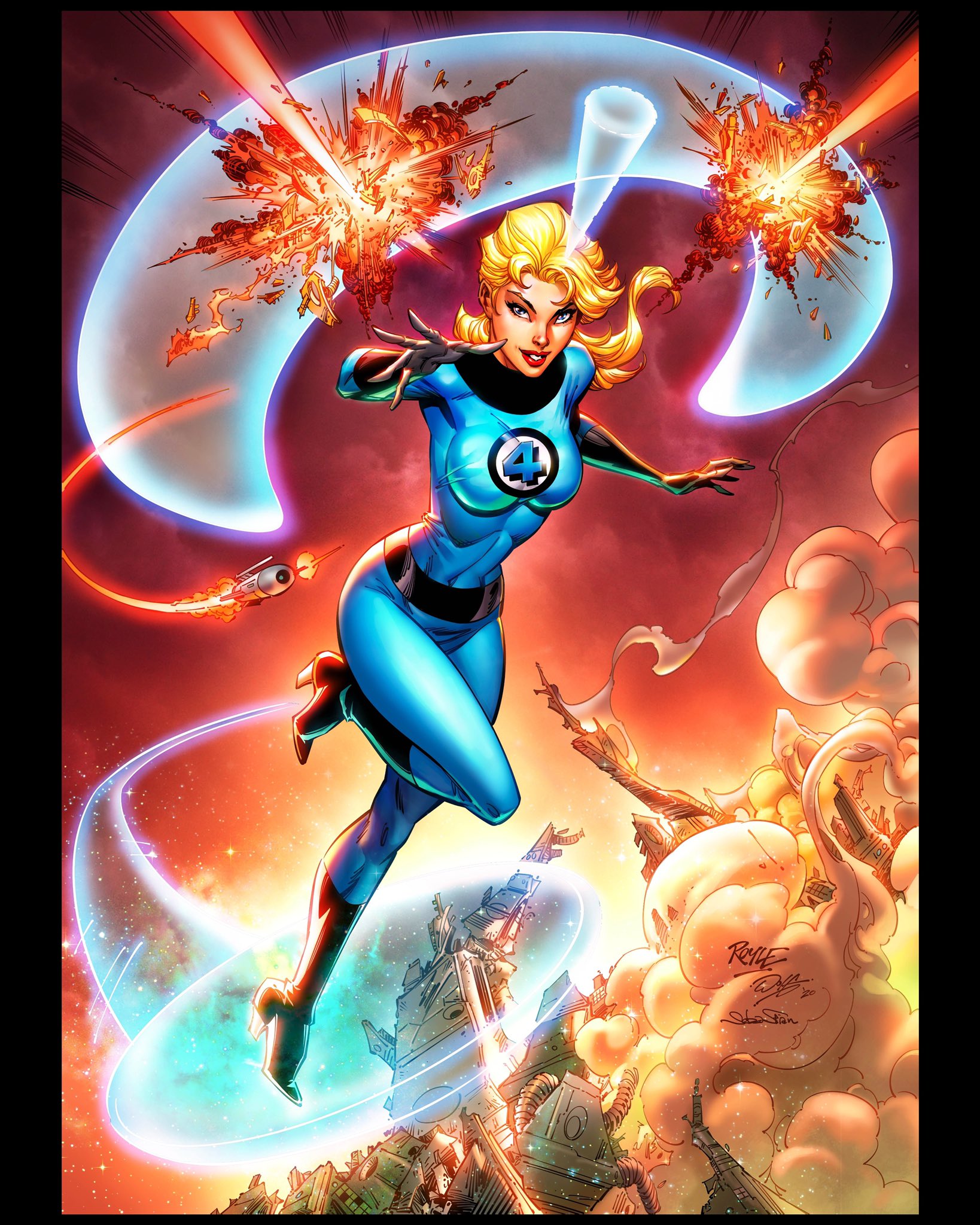 Invisible Woman Force Field