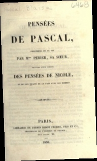 {Read/Download} Pensees de Pascal : precedees de sa vie {Ebook EPUB PD / Twitter