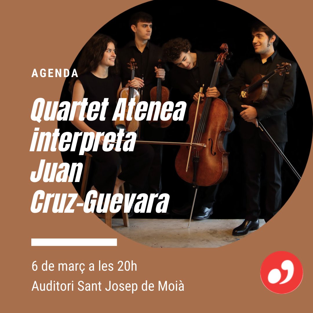 Fundació de Música Ferrer-Salat on Twitter: "🔊ESTRENA🔊 🎻El Quartet Atenea interpretarà l'obra ...
