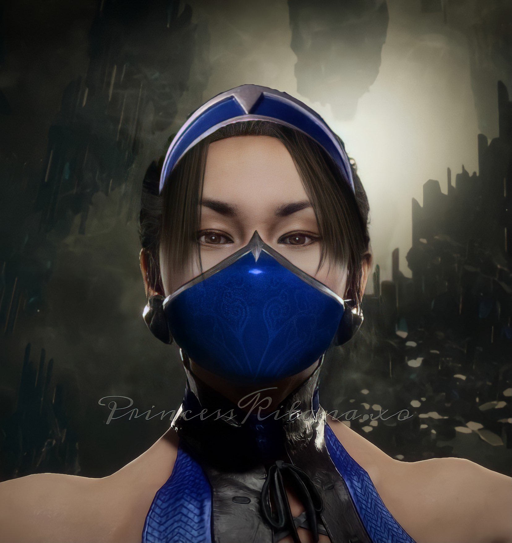 Mortal Kombat Kitana Without Mask