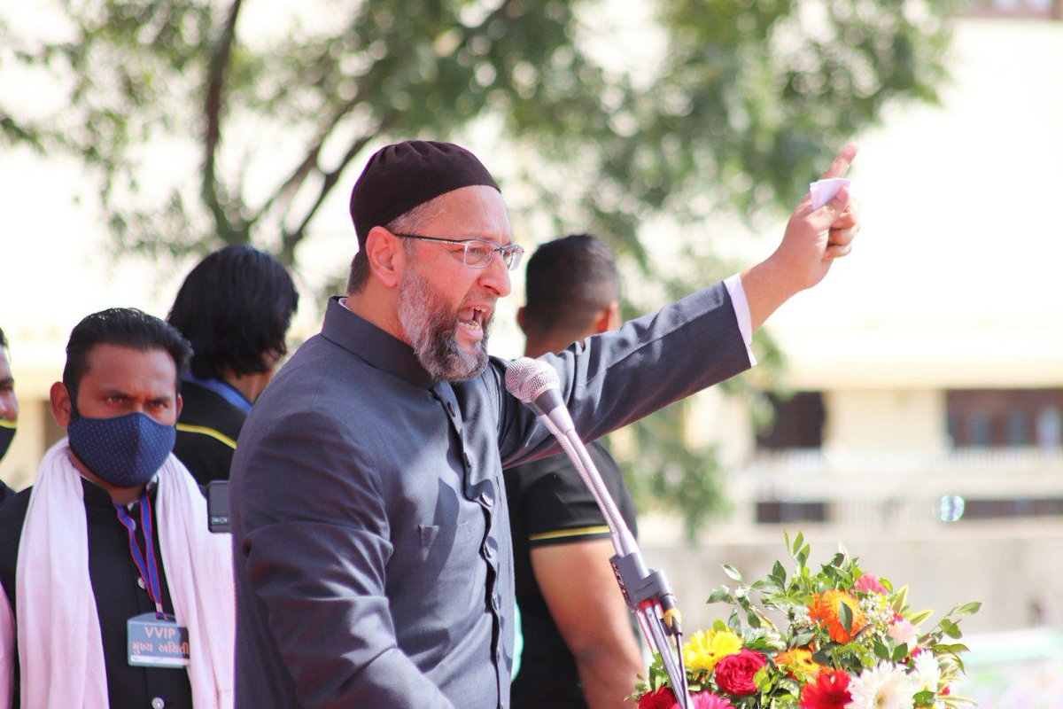 New entrant AIMIM wins 7 seats in two Muslim areas in AMC polls ...