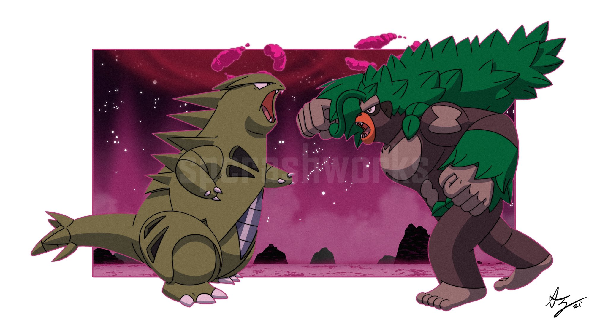 Tyrantrum Vs Tyranitar