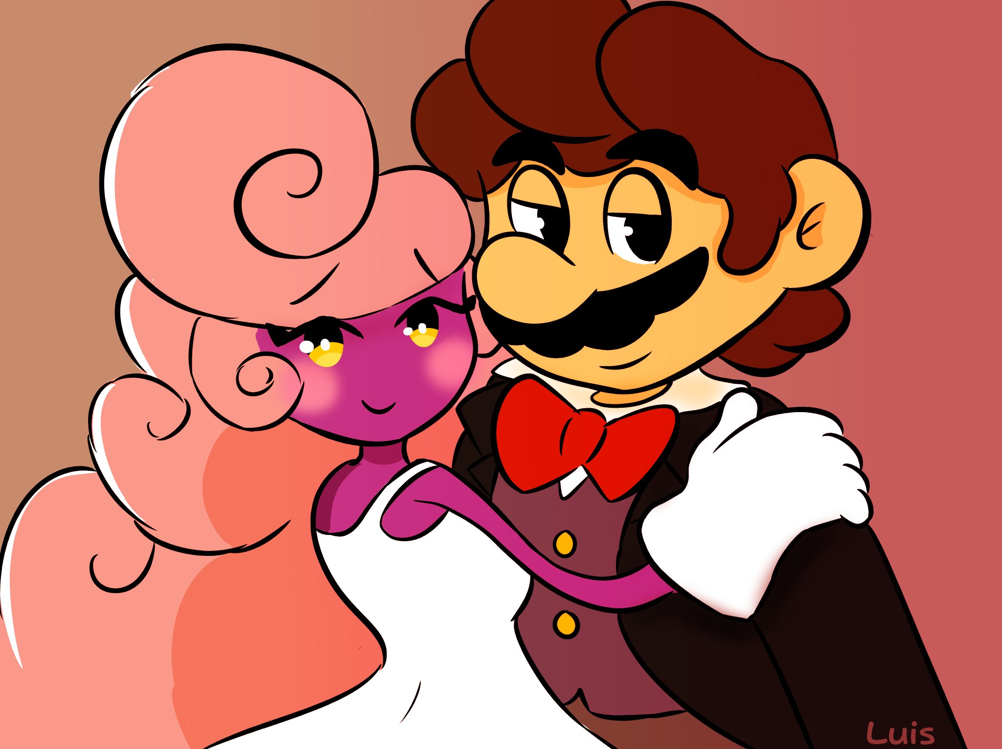 Paper Mario The Thousand Year Door Vivian And Mario Paper Mario The Thousand Year Door Vivian And Mario