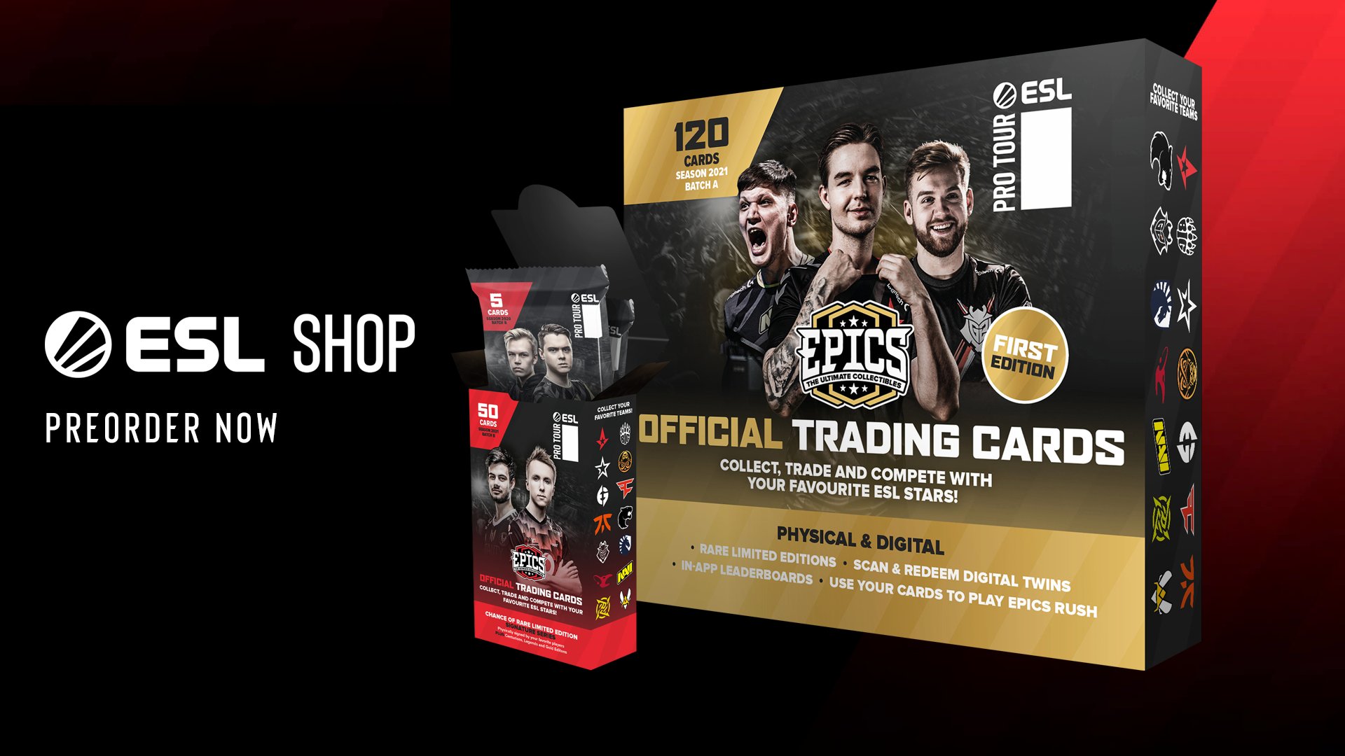 ESL Shop on Twitter: "Reserve your piece of esports history. Preorder ...