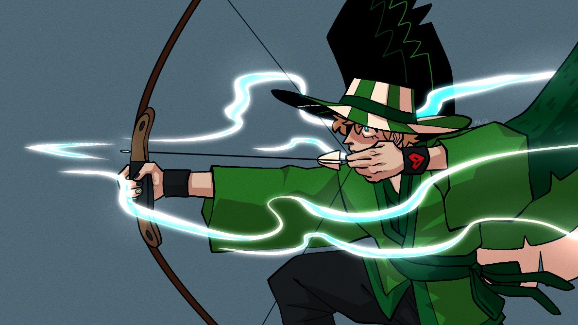 Anime Bow Fighting Poses