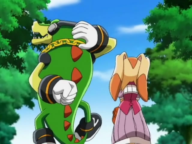 Vector The Crocodile And Vanilla The Rabbit