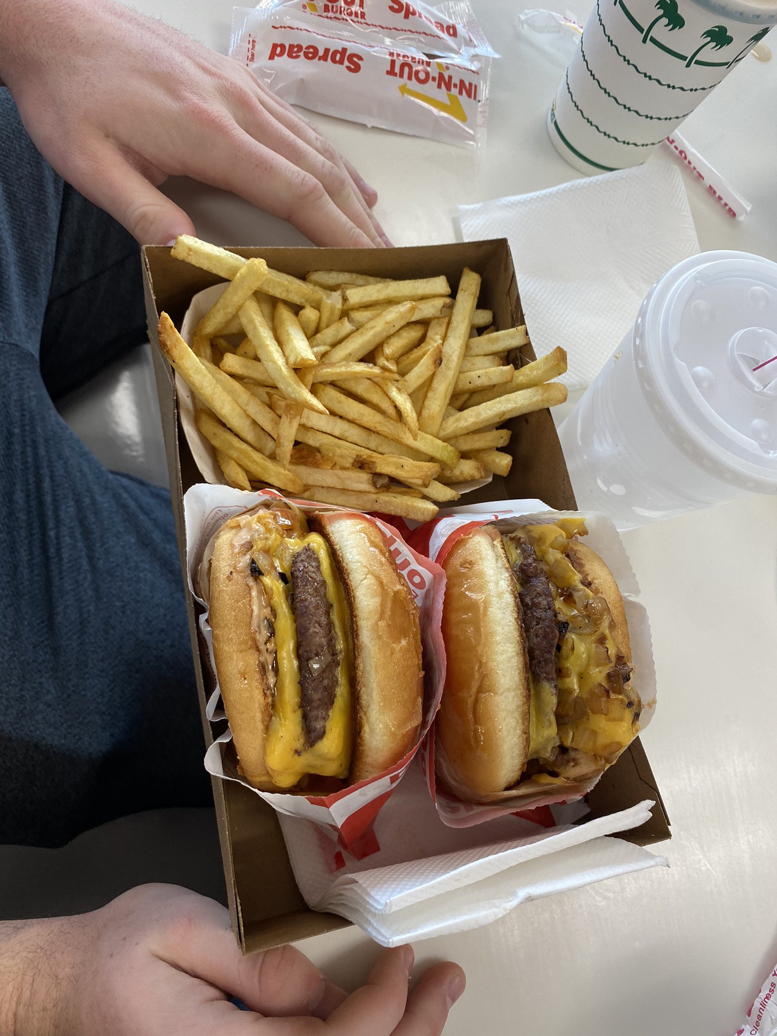 Double Double In N Out Plain
