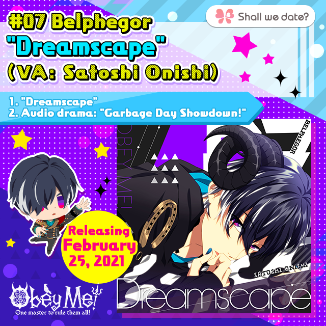 Obey_Me_Official on Twitter: "Out February 25! Obey Me! Character Song ...