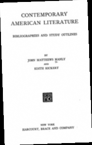 {Read/Download} Contemporary American literature, bibliographies and s ...