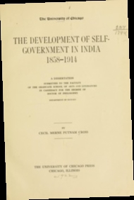 {Read/Download} The development of self-government in India, 1858-1914 ...