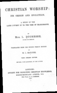 {Read/Download} Christian worship : its origin and evolution. A study ...