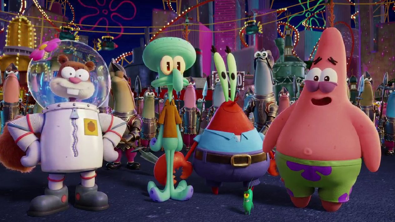 Spongebob Patrick Squidward Mr Krabs