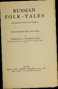 {Read/Download} Russian folk-tales : (translated from the Russian) {Eb ...