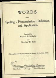 {Read/Download} Words : their spelling, pronunciation, definition and ...