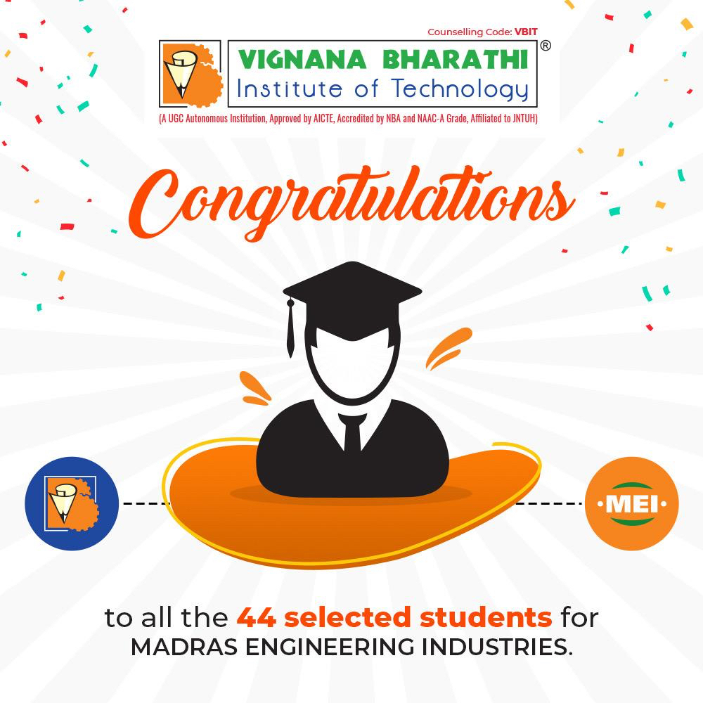 Vignana Bharathi Institute Of Technology Logo 𝐀