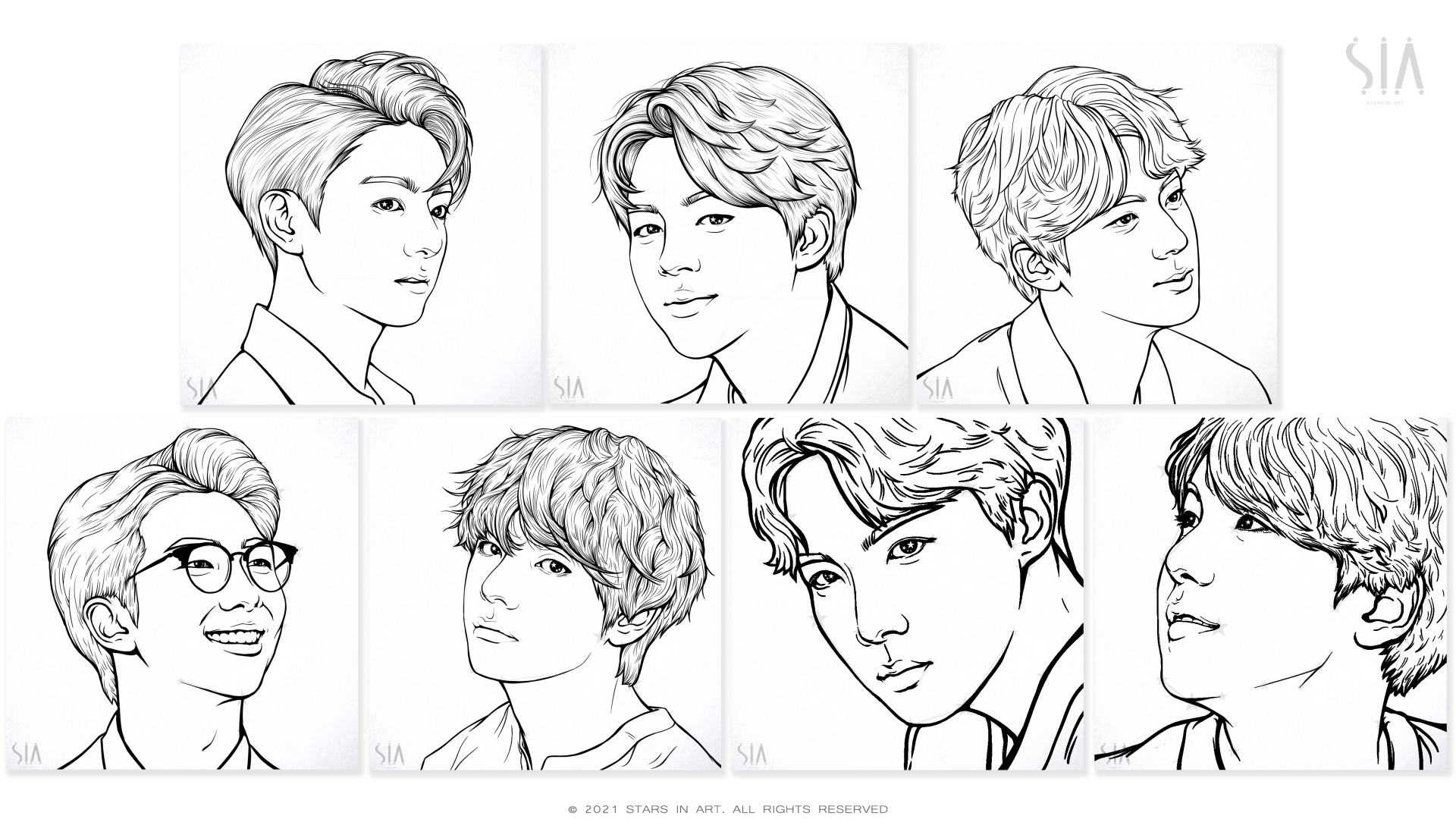 How To Draw A Bts