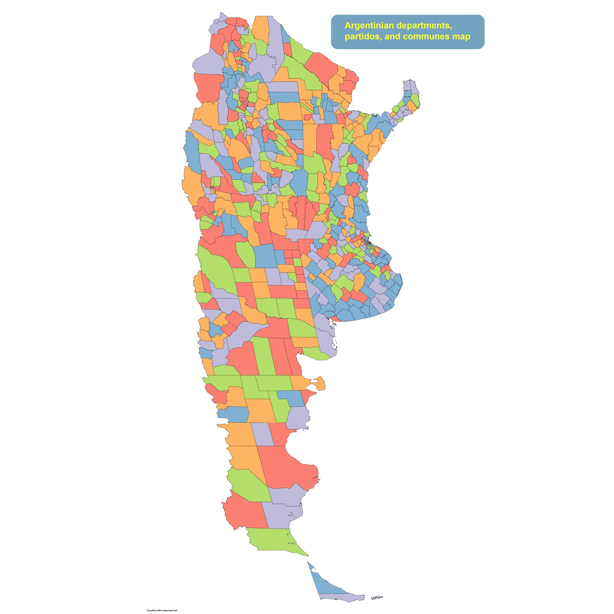 Argentina Map Argentine Confederation, 1863 : R/imaginarymaps