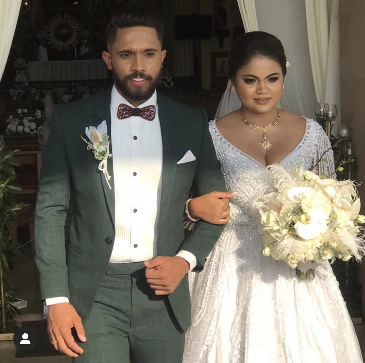 Angelo Mathews And His Family