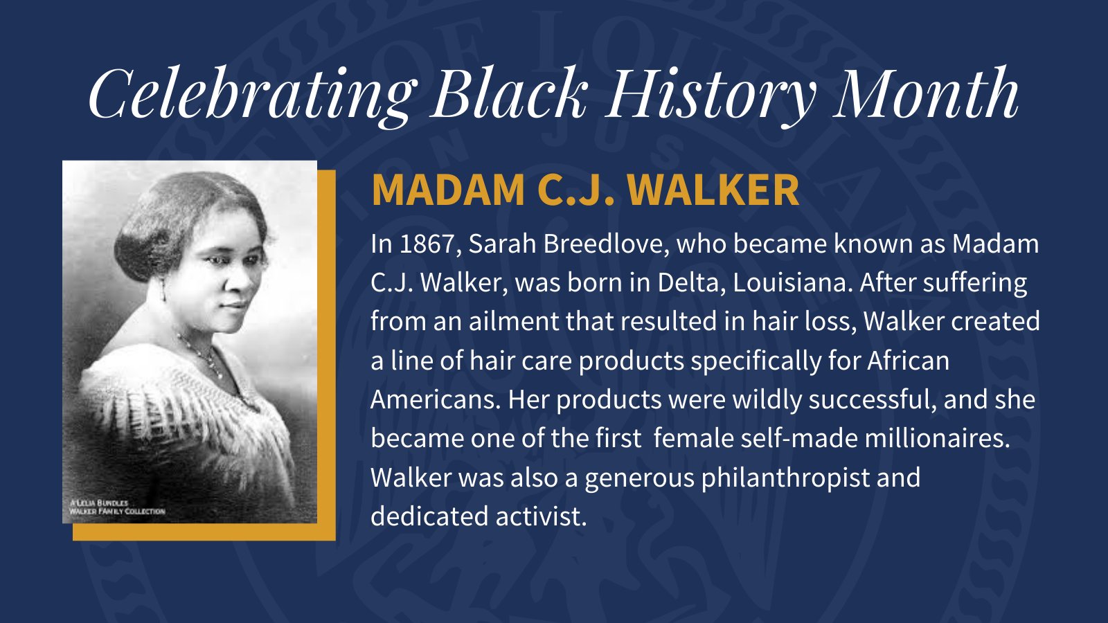 Madam Cj Walker Family Tree