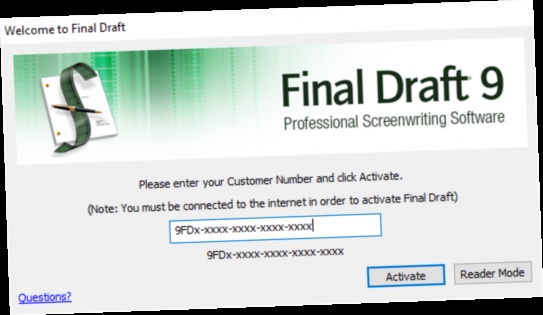 final draft 9 older version download / Twitter