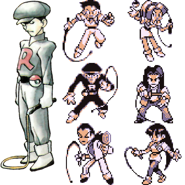 Team Rocket Grunt Sprite