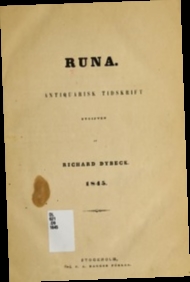 {Read/Download} Runa, antiquarisk tidskrift {Ebook EPUB PDF} / Twitter