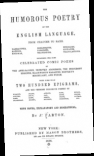 {Read/Download} The humourous poetry of the English language, from Cha ...