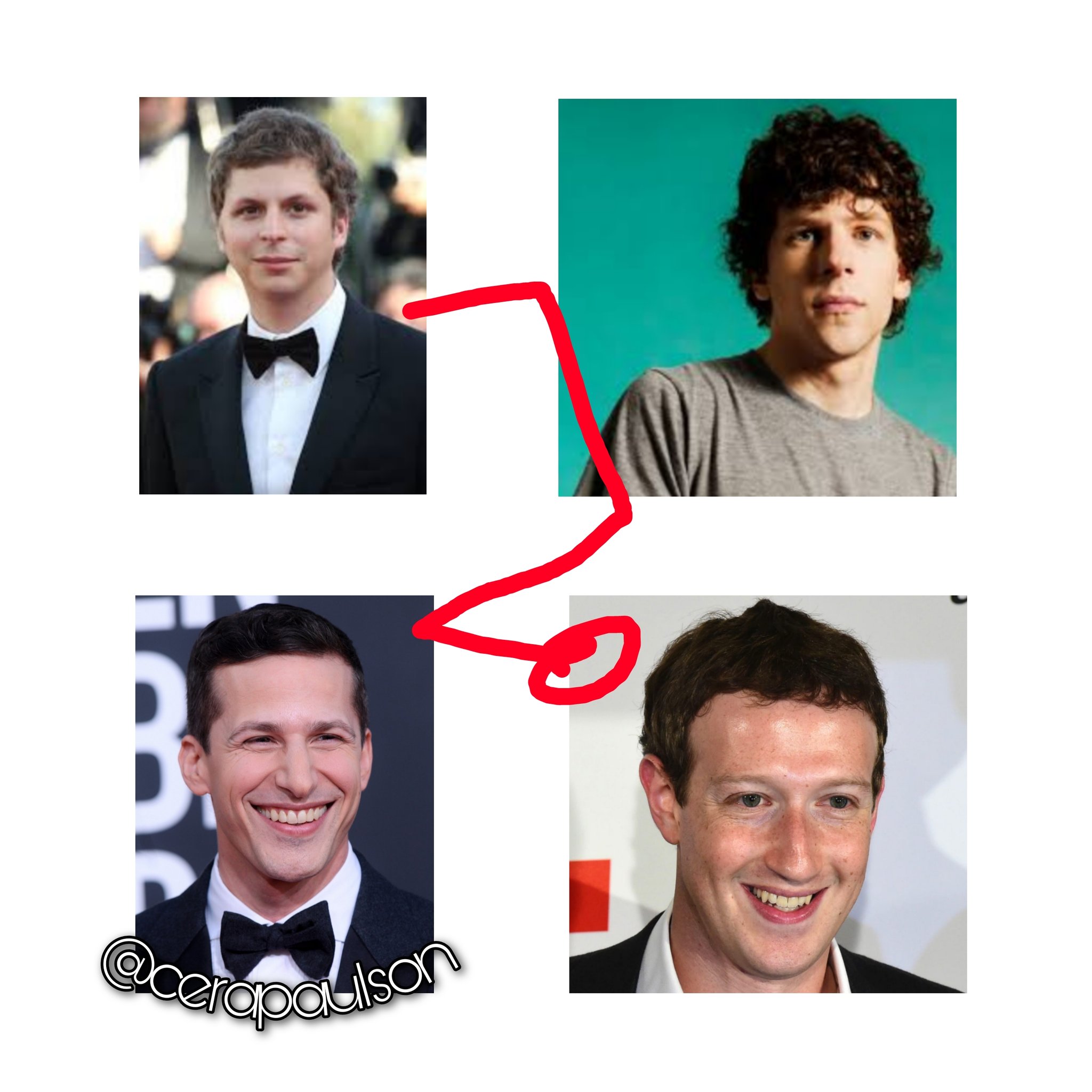Jesse Eisenberg Michael Cera