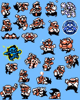 Wario Land Sprites