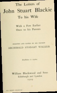 {Read/Download} The letters of John Stuart Blackie to his wife, with a / Twitter